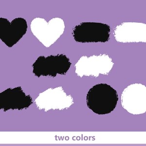 Bleach Effect Svg File, Paint Brush Stroke Svg, Bleach Mockup, Bleached ...