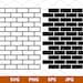 Bricks Pattern Svg, Brick Wall Svg, Brick Wall Template, Rough Bricks ...
