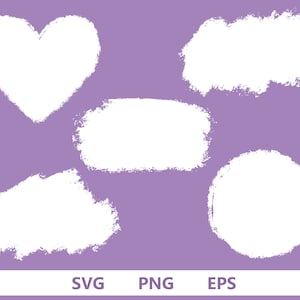 Bleach Effect Svg File, Paint Brush Stroke Svg, Bleach Mockup, Bleached ...