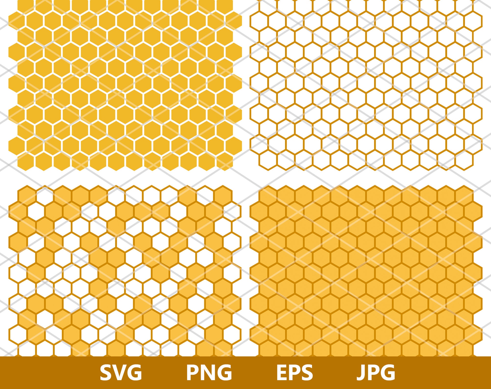 Honeycomb Pattern Svg, Honeycombs SVG, Honey Drips Svg, Honeycomb ...