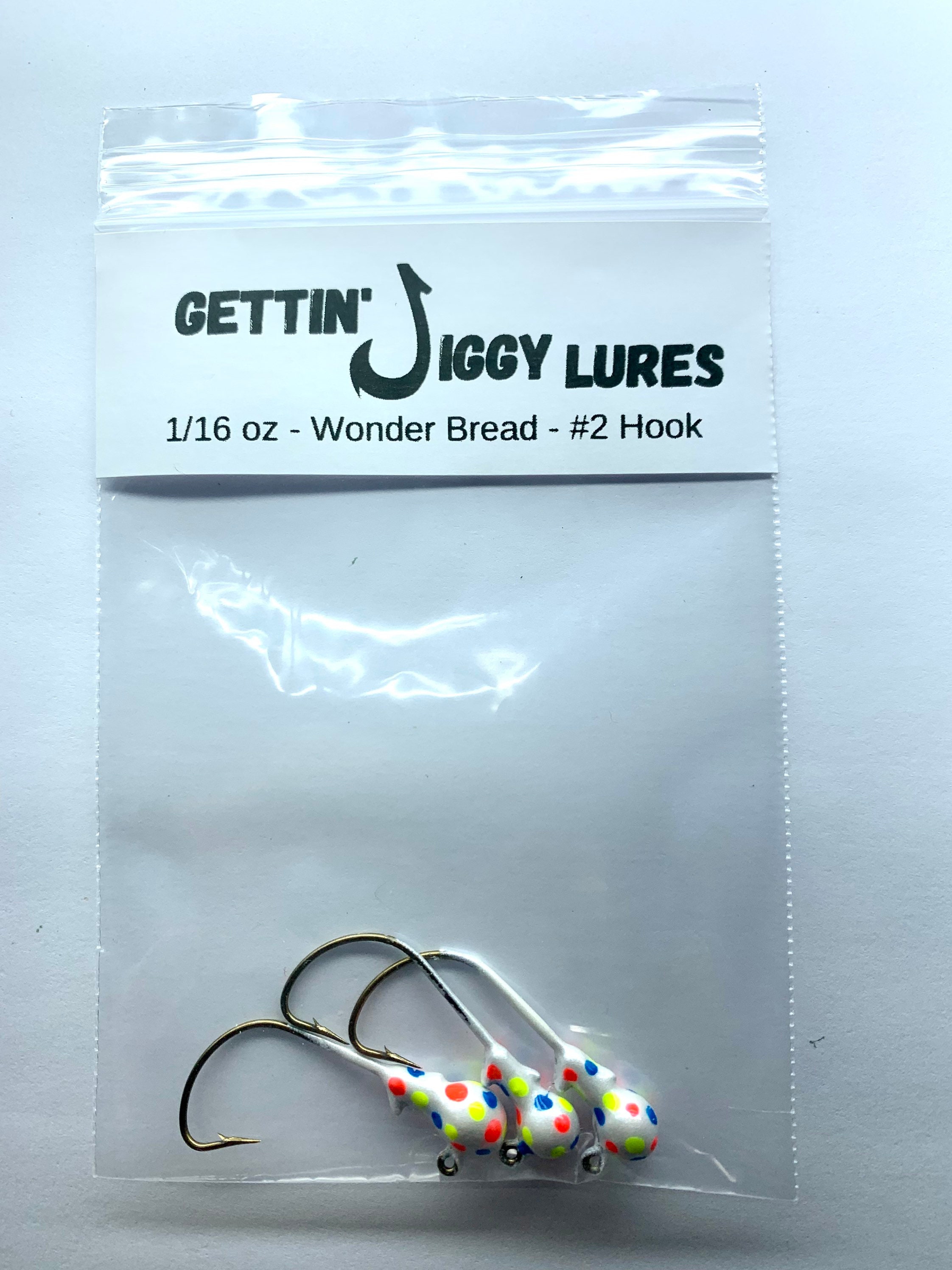 1/16oz Ball Jig Head - Wonderbread - Etsy