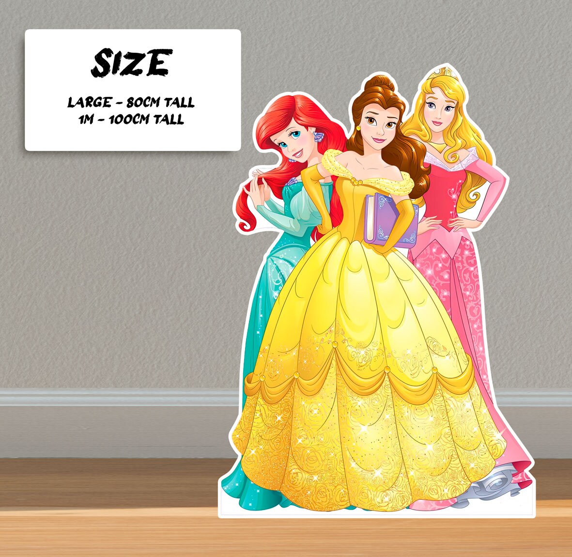 Princess Group Cutout Princess Cutout Princess Standee - Etsy