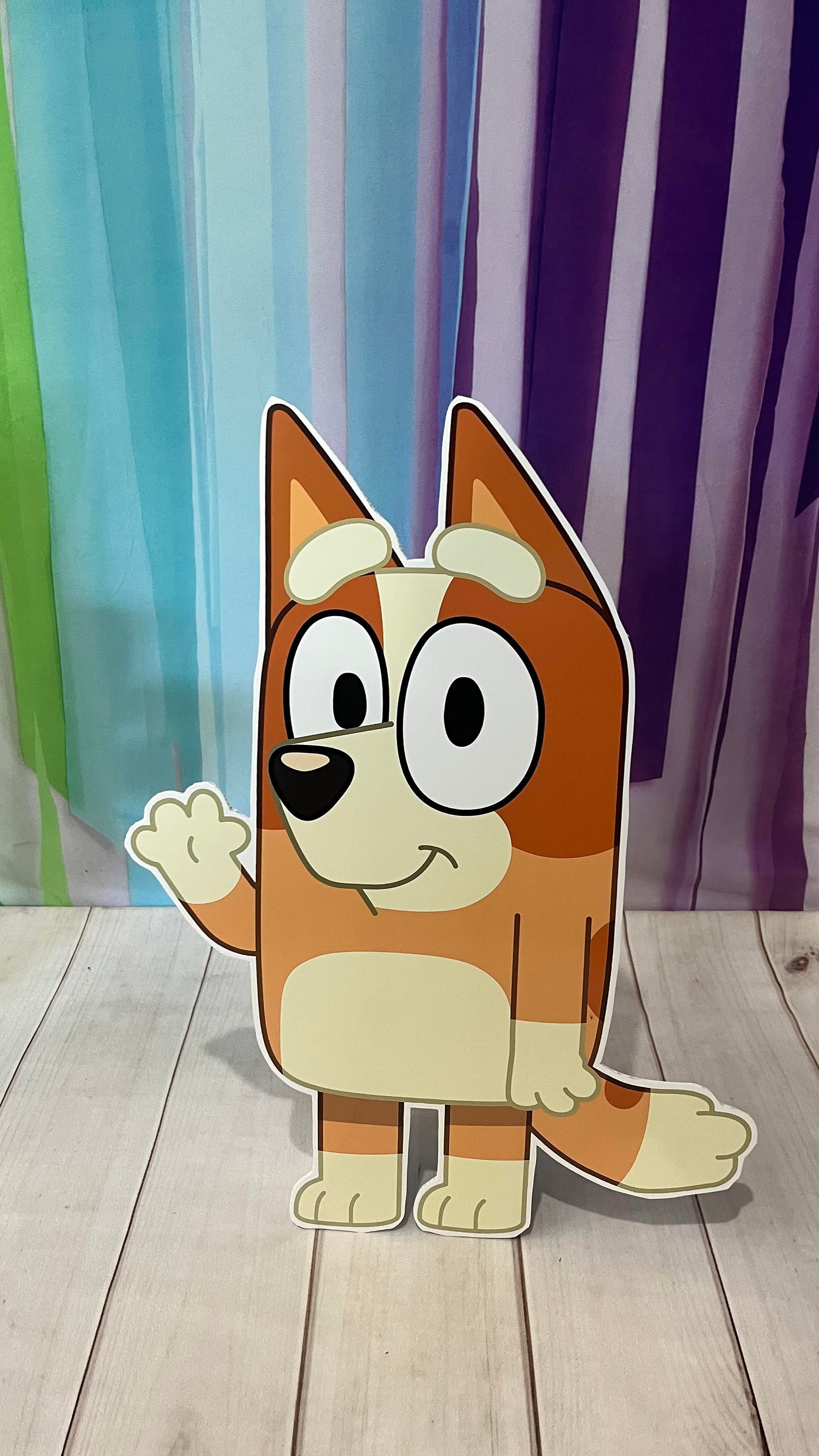 Bluey Bluey and Bingo Cutout Party Character Cutout Prop - Etsy Australia
