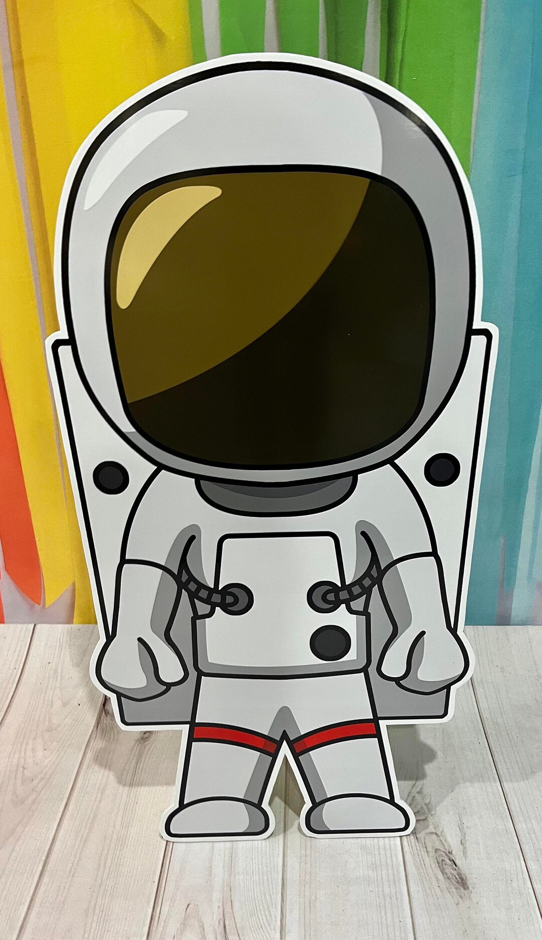 Spaceman Cutout Spaceman Freestanding Standee Fully Printed - Etsy