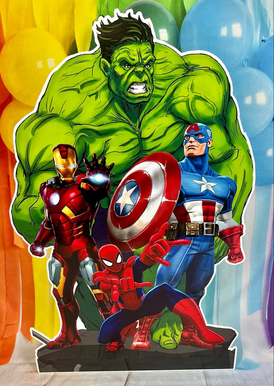Superhero Cutout Standee Cutout Character Cutout Mymemento - Etsy Australia