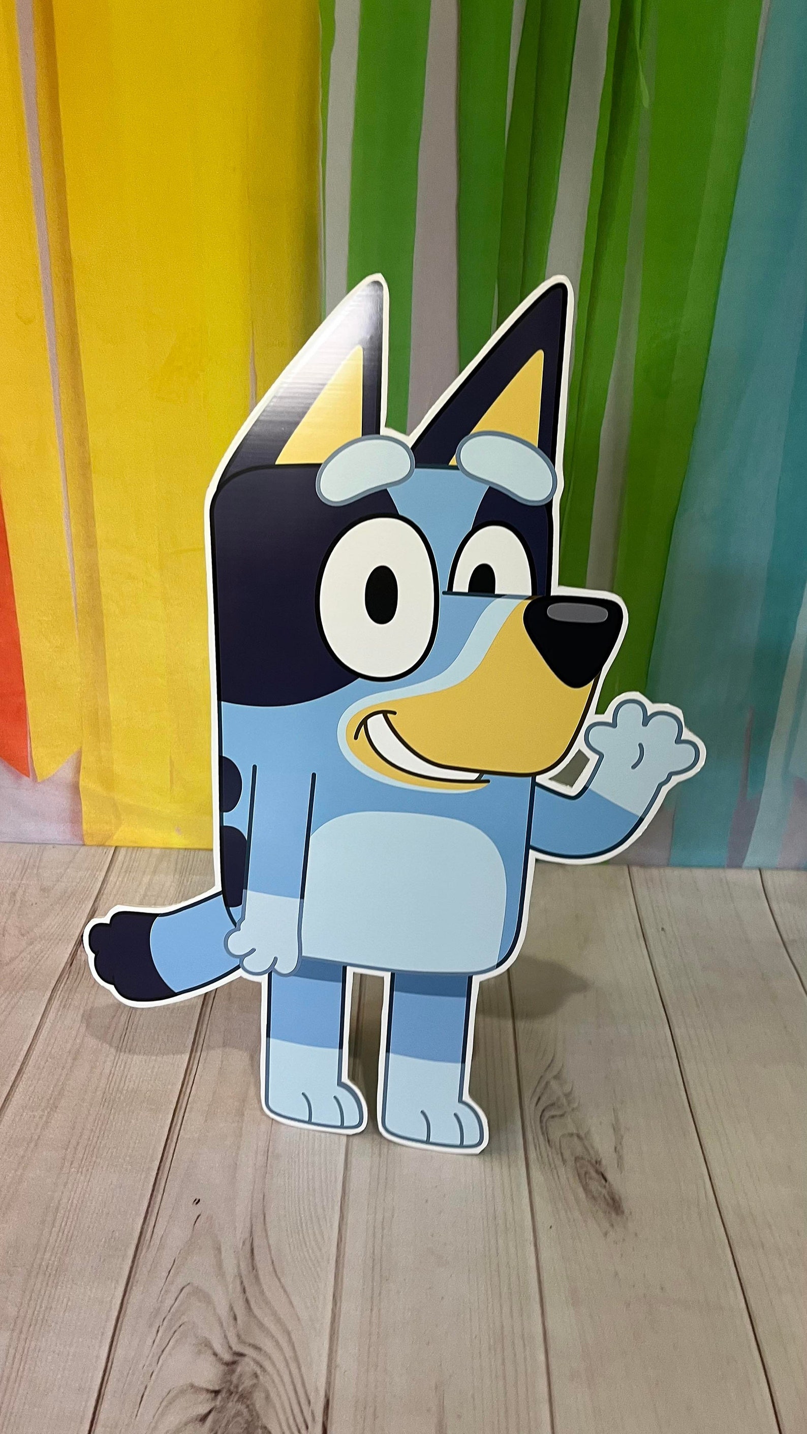 Bluey Bluey and Bingo Cutout Party Character Cutout Prop - Etsy UK