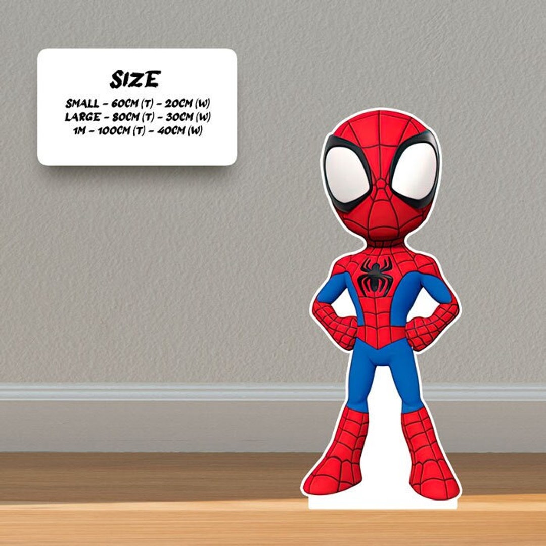 Spidey Cutout Freestanding Cutouts Character Cutout - Etsy