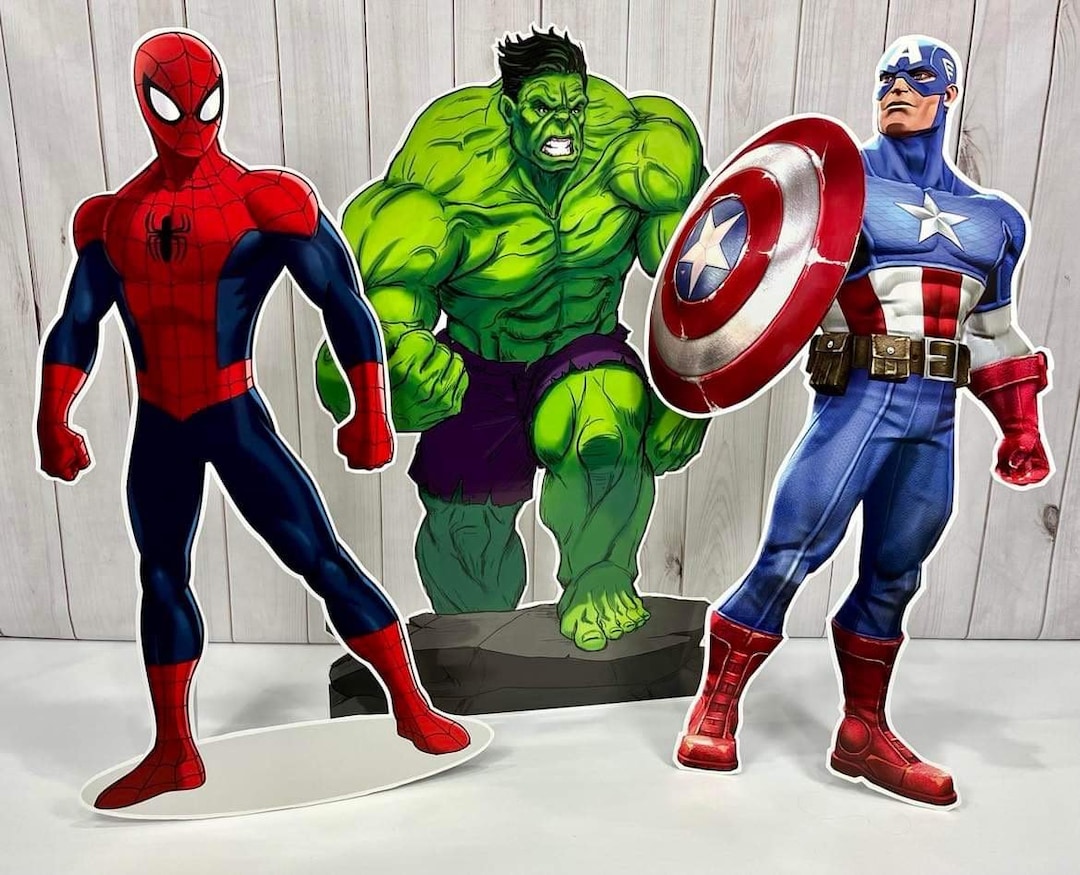 Superhero Cutout, Standee Cutout, Character Cutout, Mymemento - Etsy ...