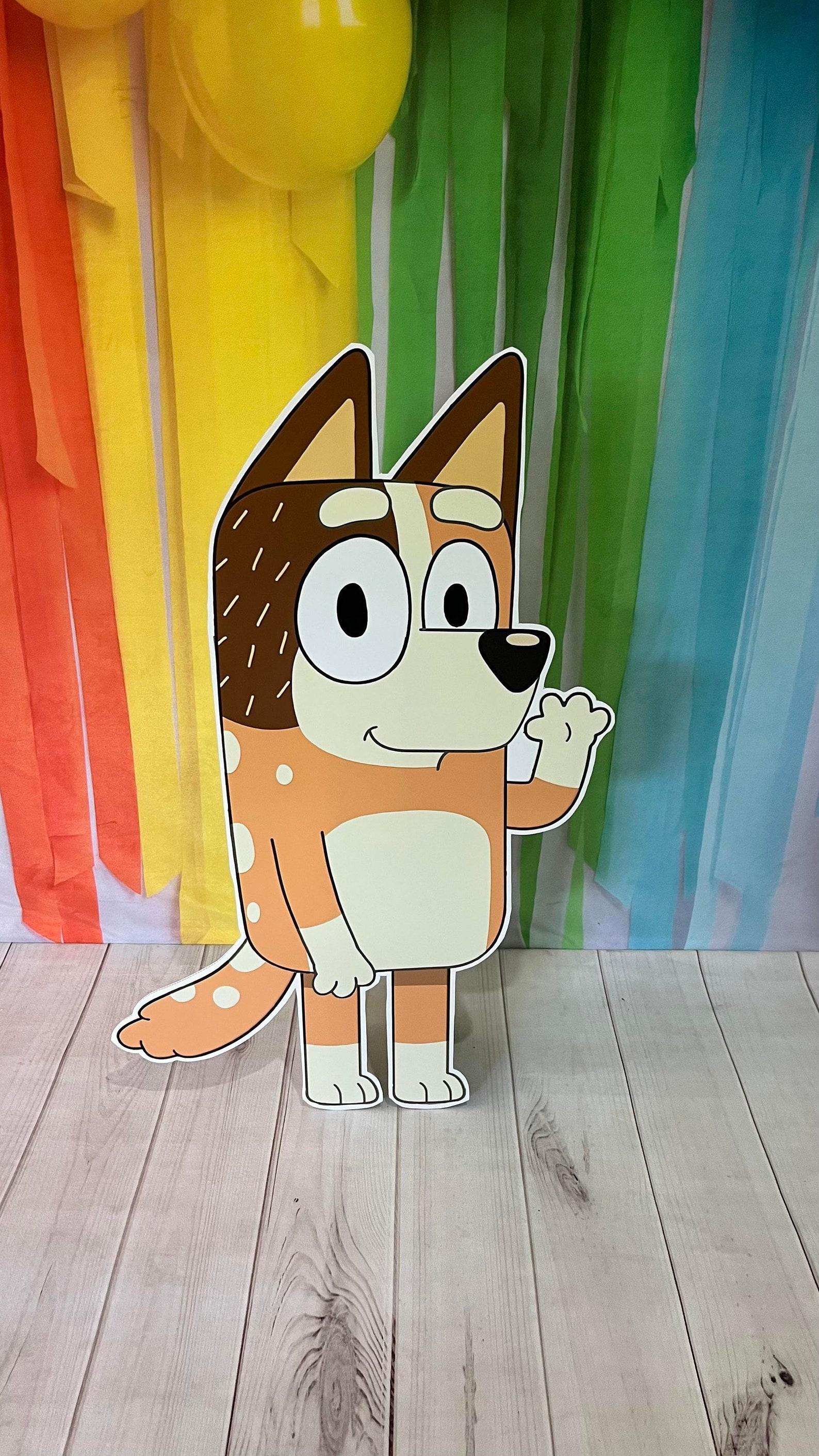 Bluey Bluey and Bingo Cutout Party Character Cutout Prop - Etsy Australia