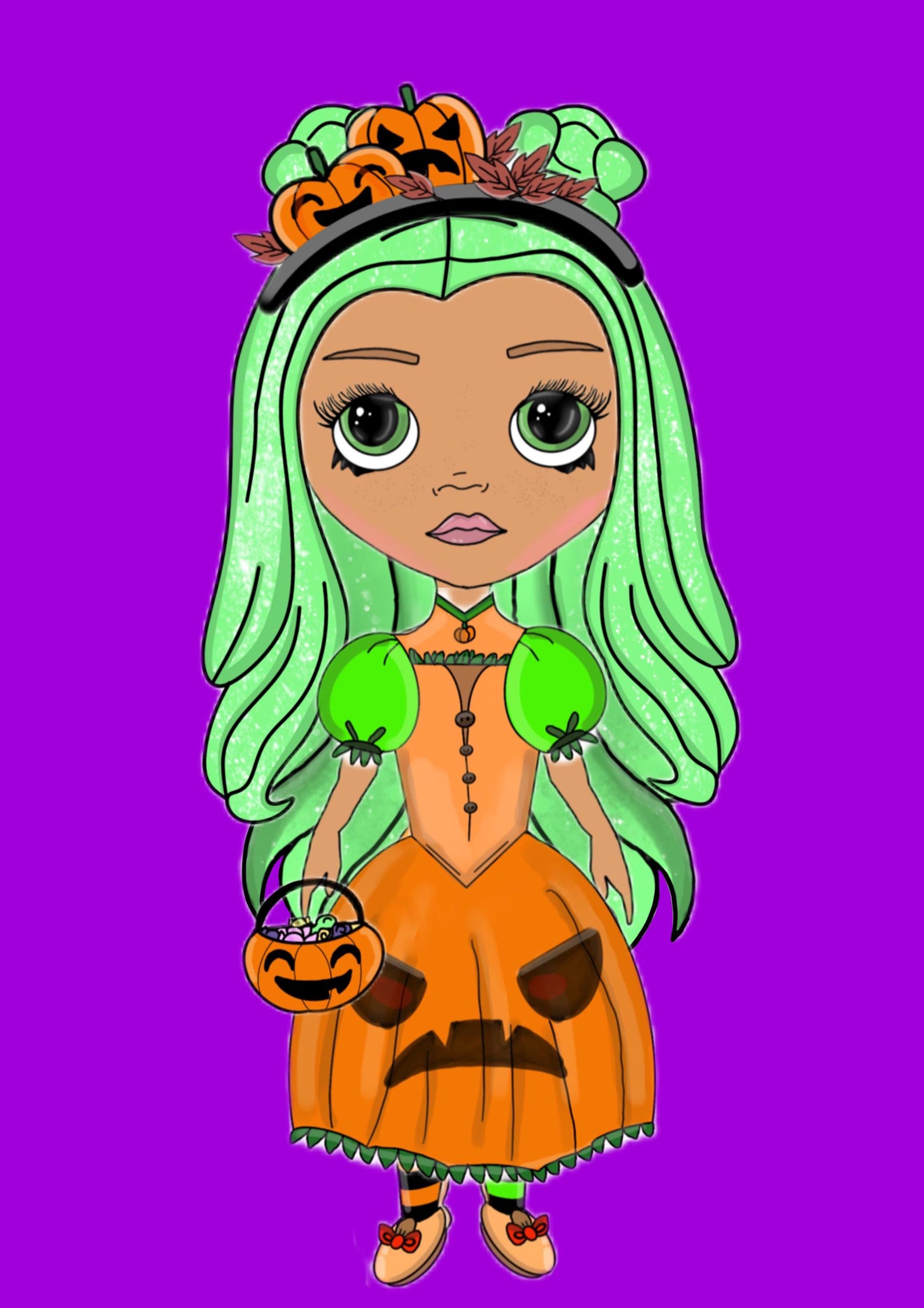 Printable Witch Paper Doll Set, DIY Cut Out Halloween Dolls, Spooky ...
