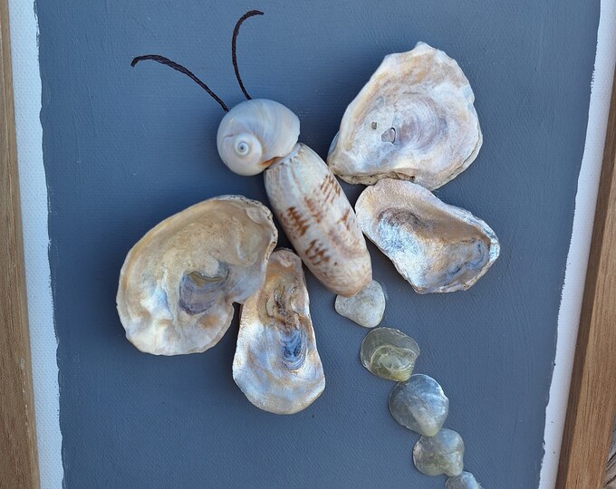 Shell Art Dragonfly - Etsy
