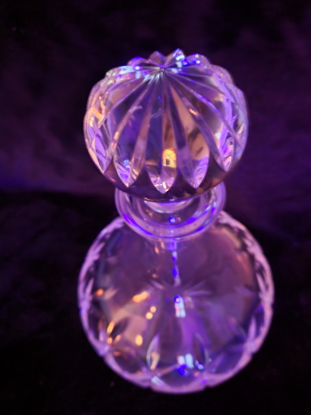 Haunted Atlantis Crystal Ships Decanter - Etsy
