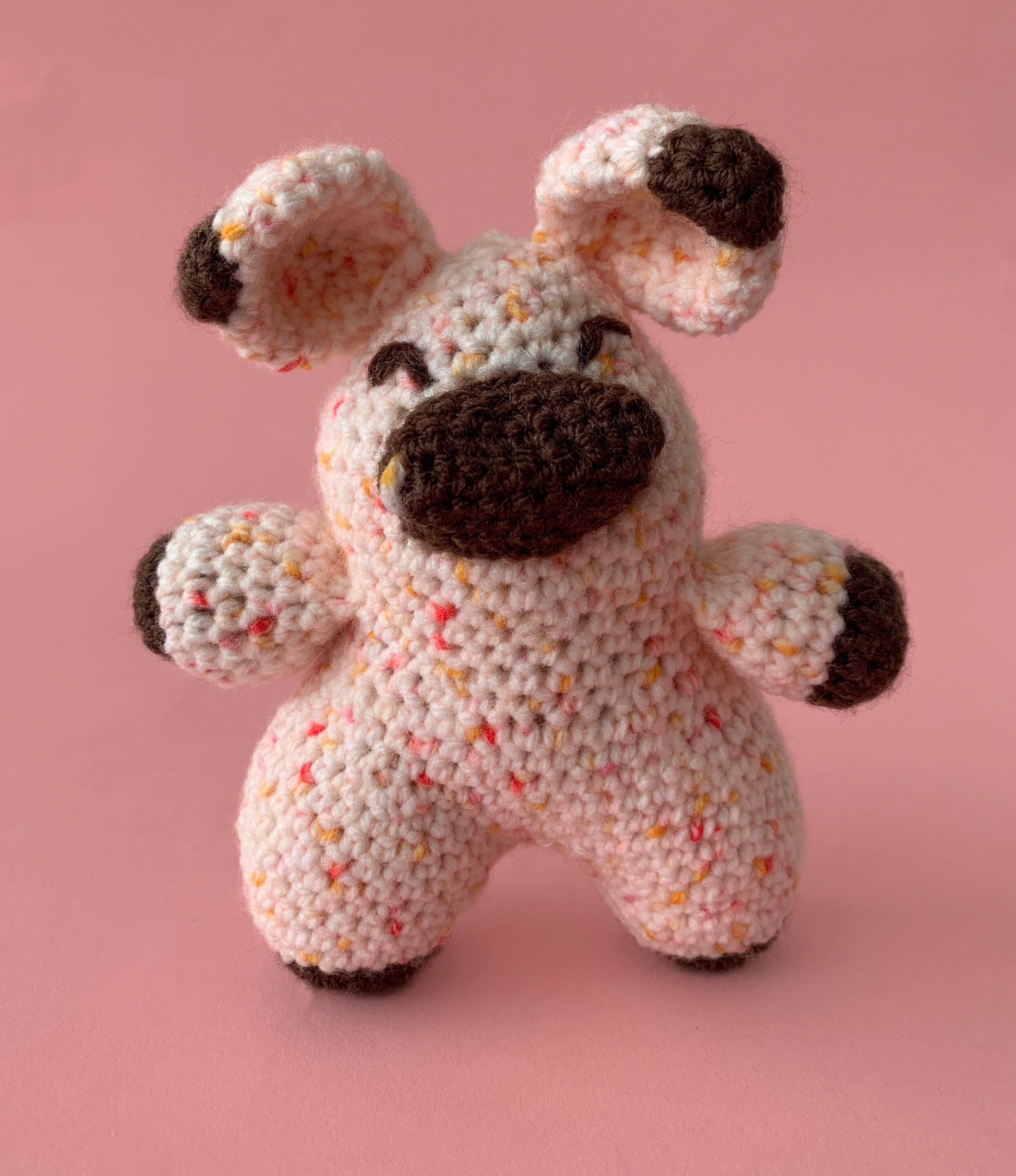 Mango Cow Crochet Pattern, Chonky Milk Cow Pattern, Crochet Tutorial ...