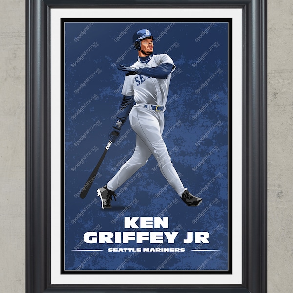 Ken Griffey Jr Poster - Etsy