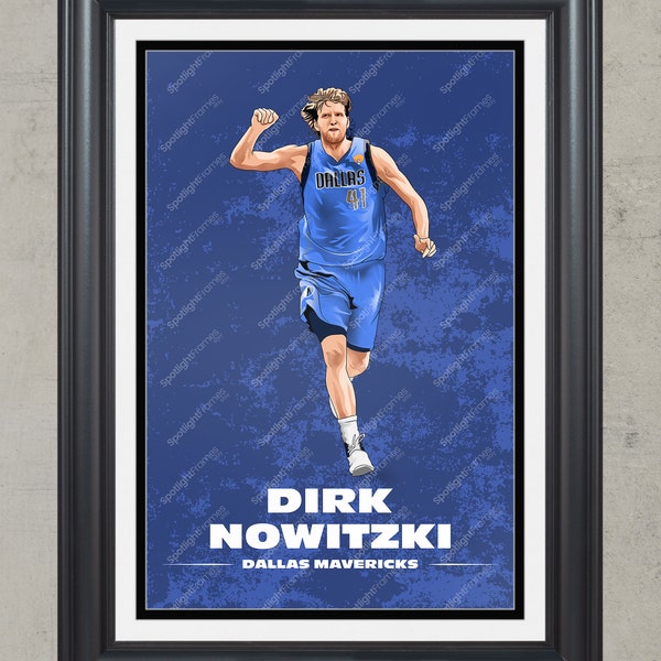 Dirk Nowitzki Poster - Etsy