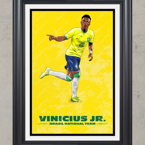 Vinicius Jr Poster - Etsy