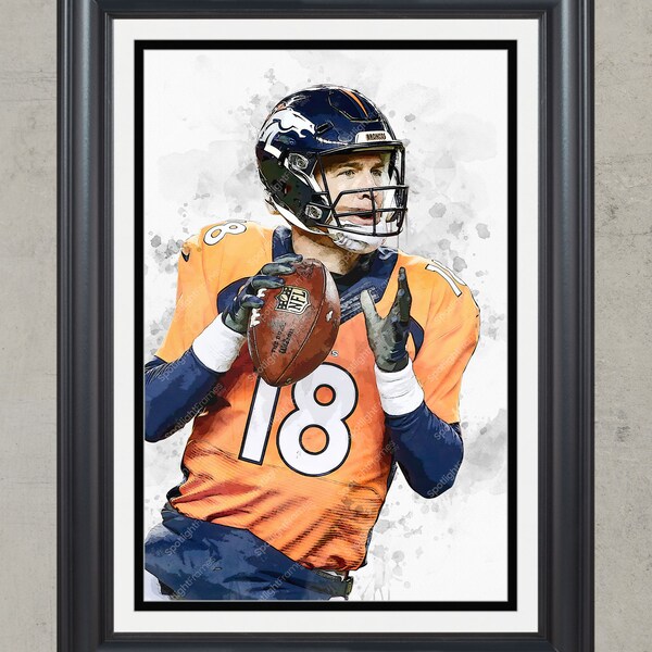 Peyton Manning - Etsy