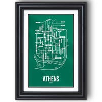 Vintage Ohio University Bar Poster- Red Brick Tavern - Etsy