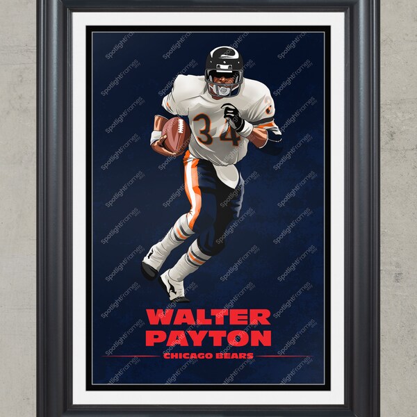 Walter Payton - Etsy