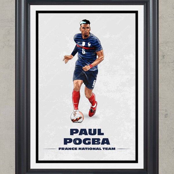 Paul Pogba - Etsy