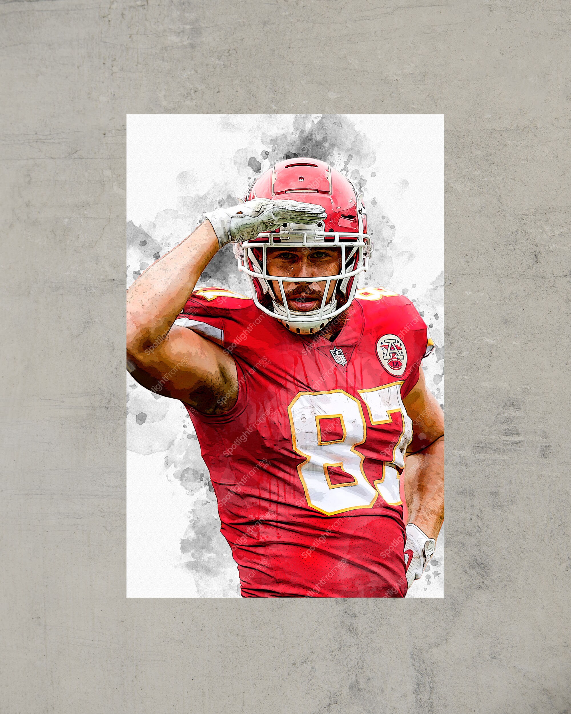 Patrick Mahomes, Travis Kelce Poster, Wall Art