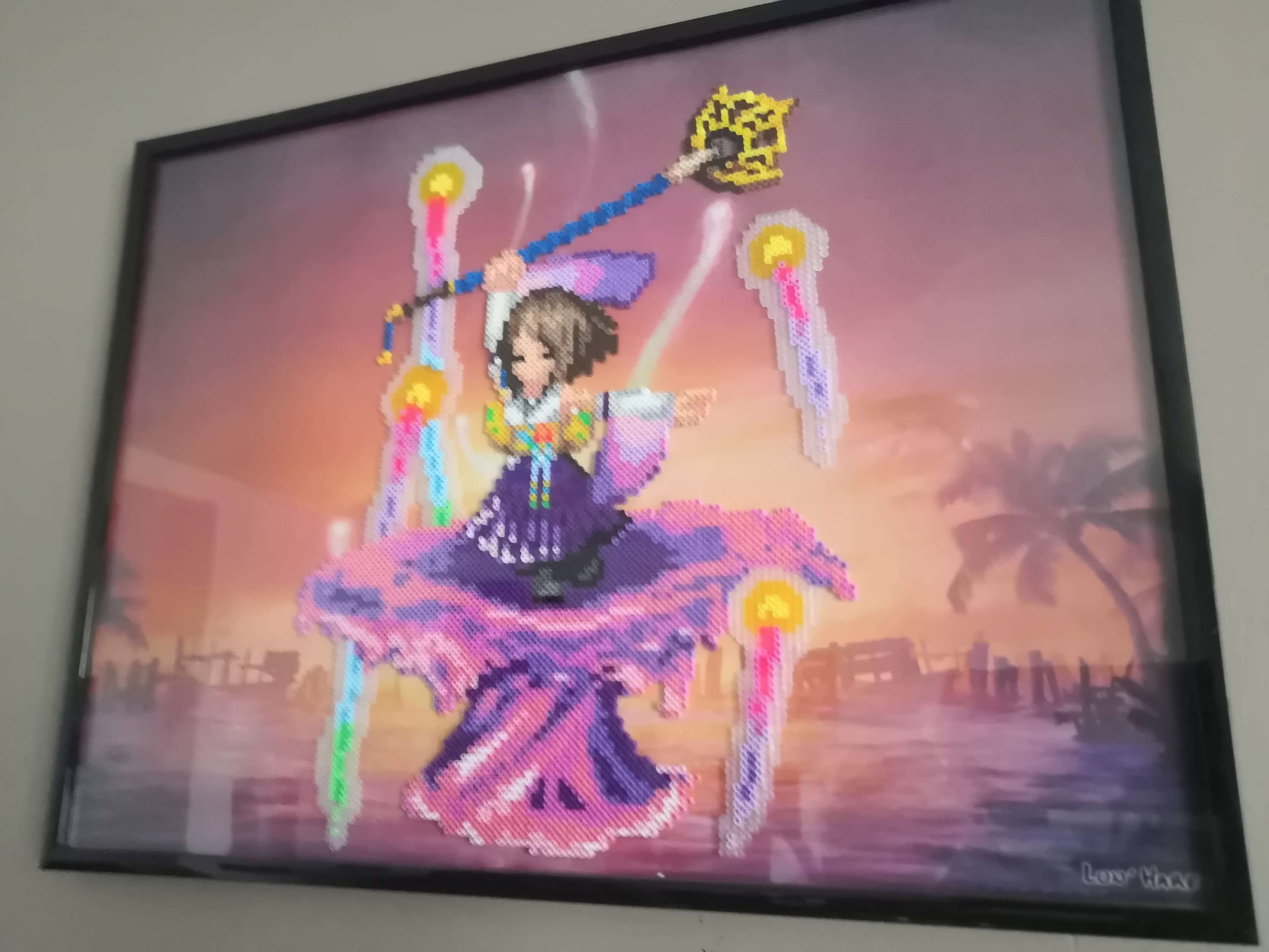 Final Fantasy X Lun'hare Perler Board - Etsy