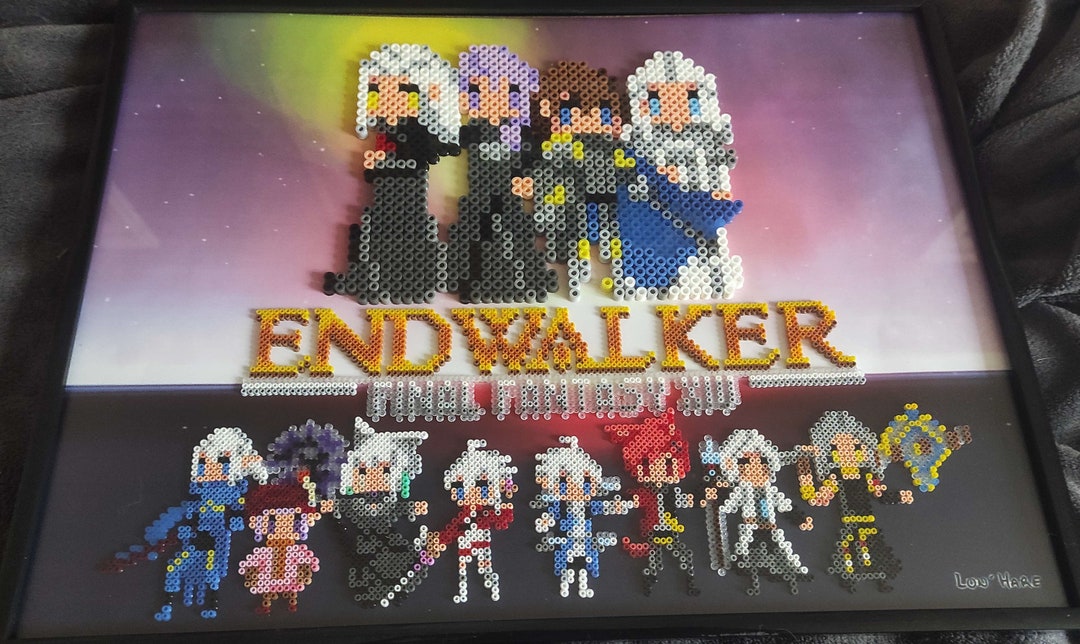 Final Fantasy XIV Endwalker Perler Board - Etsy