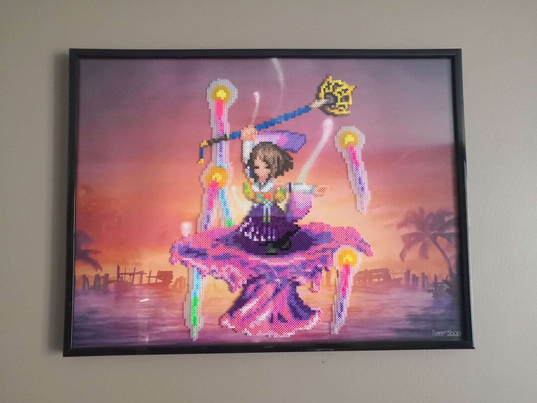 Final Fantasy X Lun'Hare Perler Board - Etsy.de