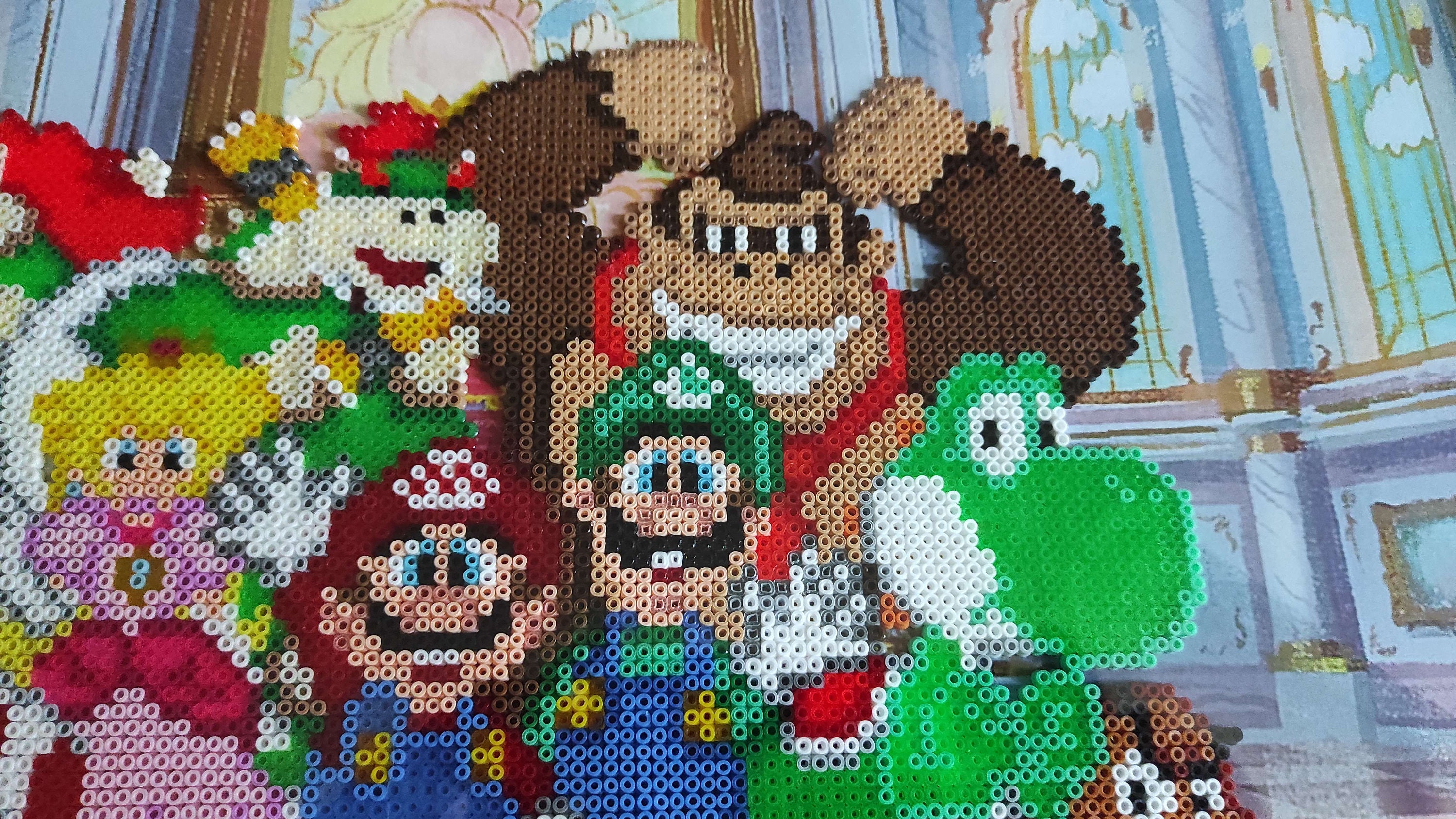 Mario Lun'hare Perler Painting - Etsy