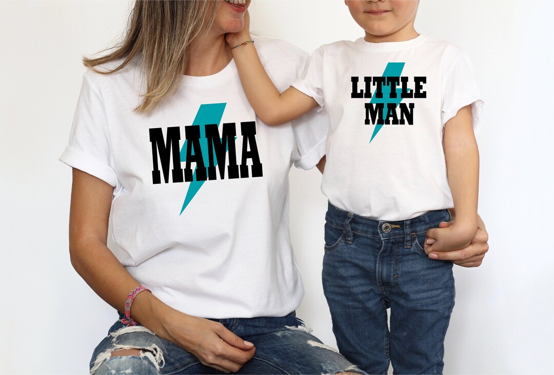 Mama Little Man Shirts, Mama Boy Shirt, Mama Son Shirt, Matching Family ...