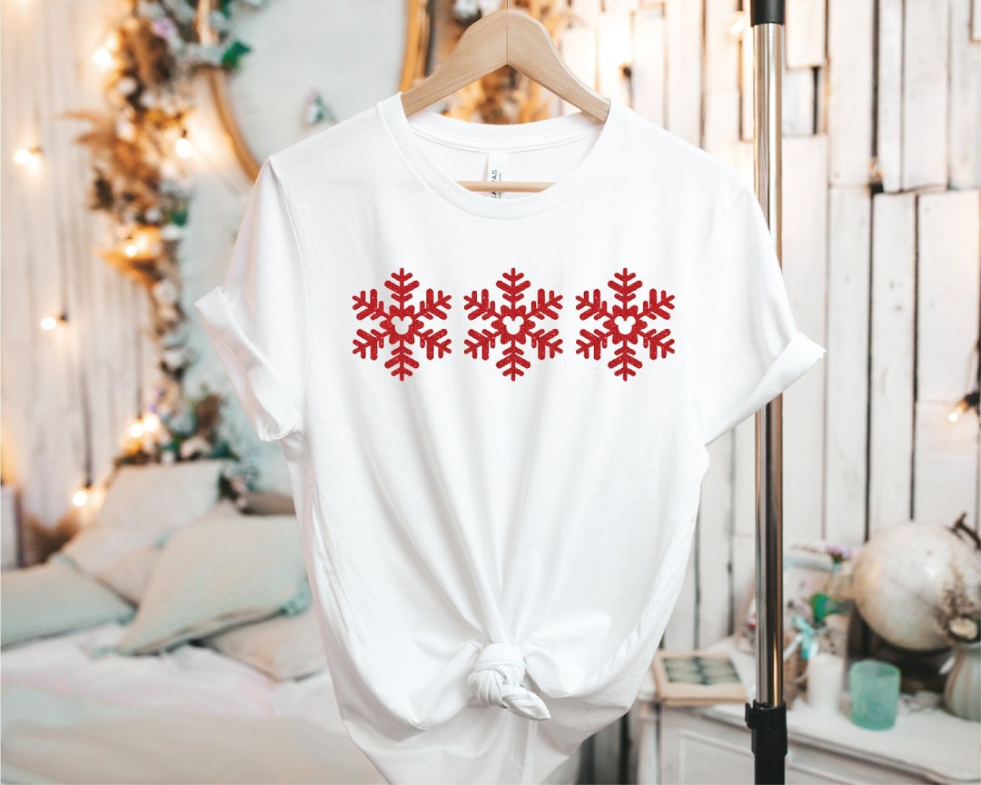 Snowflake Christmas Shirt: Matching Family Vacation Tee - Etsy