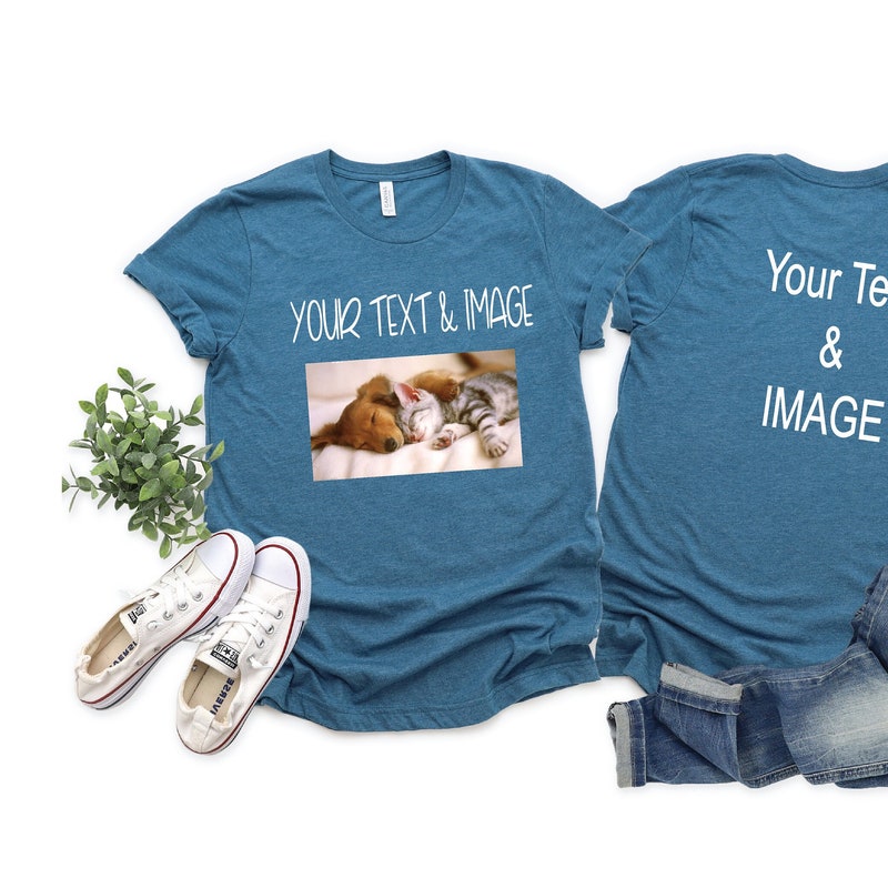 Custom Shirts Front and Back - Etsy