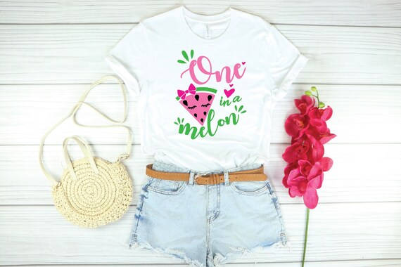 One in a Melon Shirts Melon Family Matching Shirt Melon - Etsy