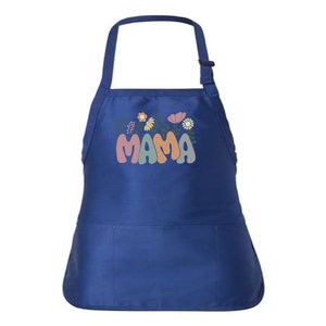 Mothers Day Gift Apron, Floral Mama Apron, Adjustable Baking Apron ...