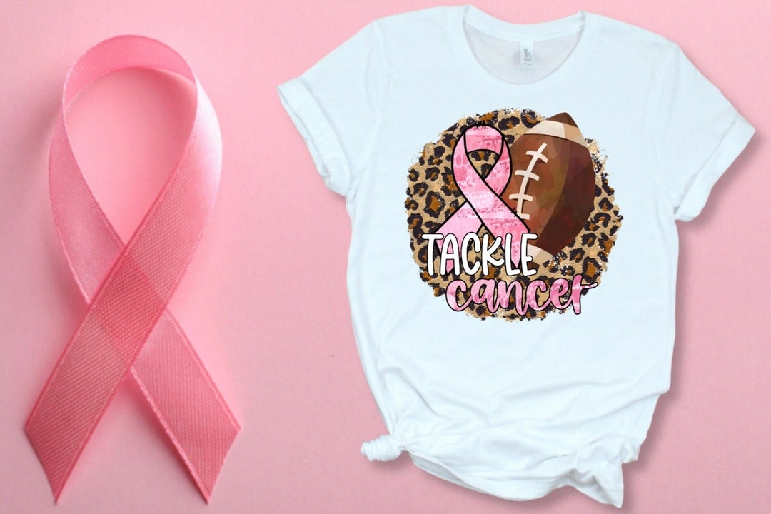 Tackle Breast Cancer Shirt, Cancer Awareness Tee, Cancer Survivor Shirt ...