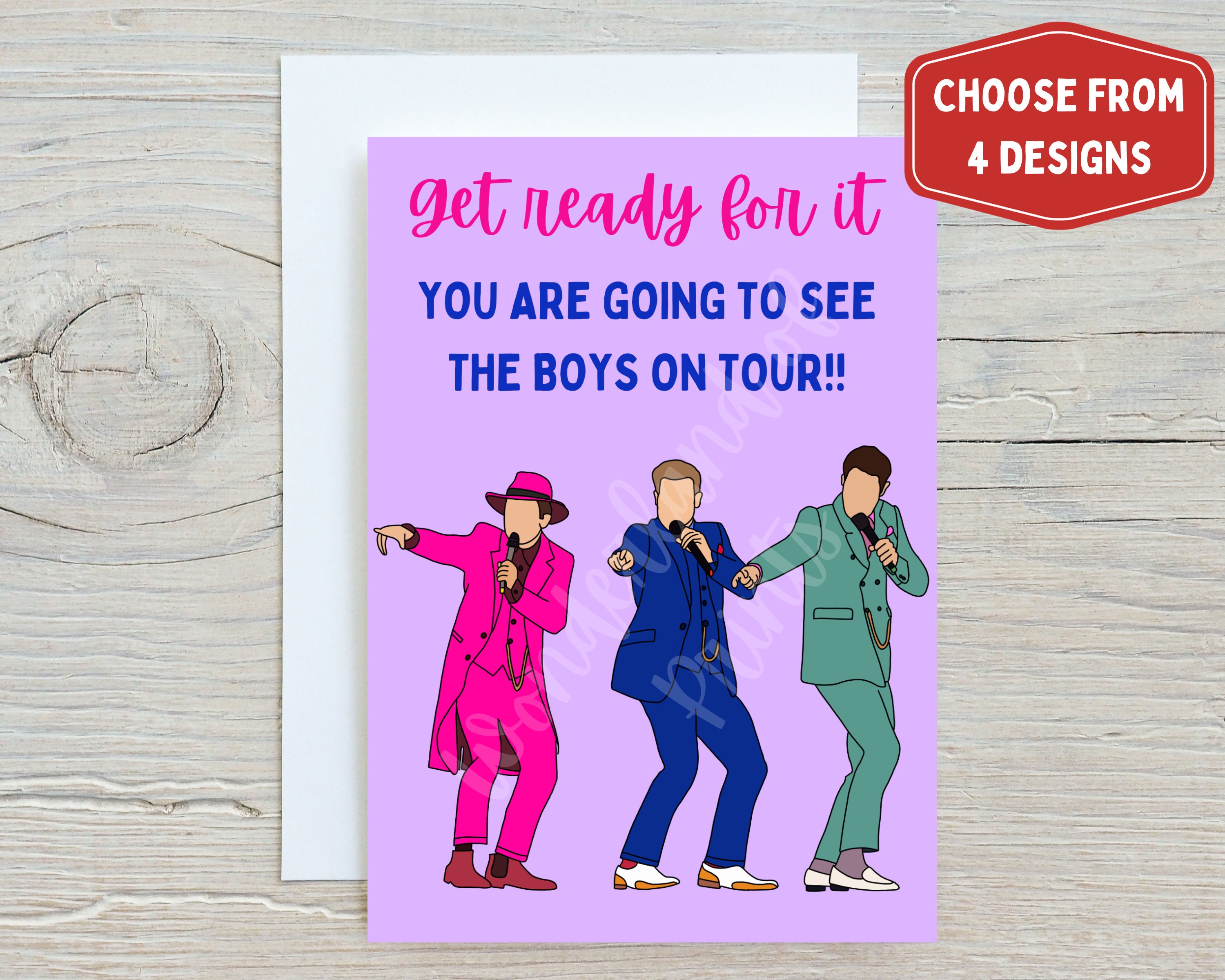 Take That Tour 2024 Greetings Cardsgary Barlowhoward Donaldmark ...
