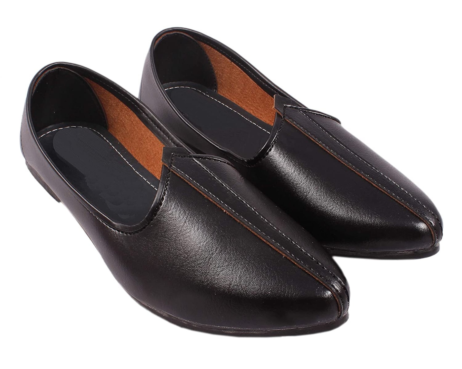 Rajasthani Juti for Men Black - Etsy
