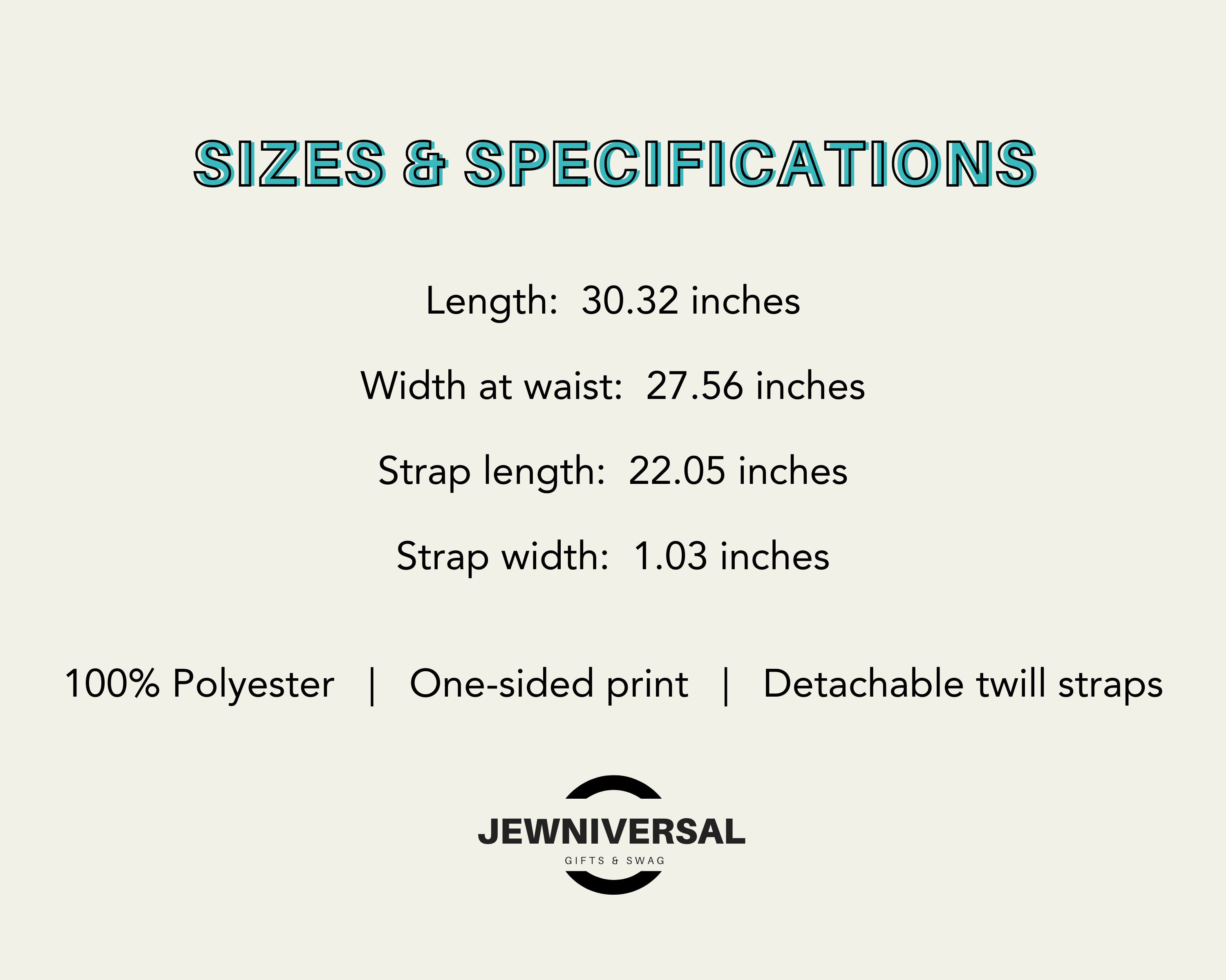 Passover Print Apron, Jewish Apron, Passover Gift Apron, Happy Passover ...