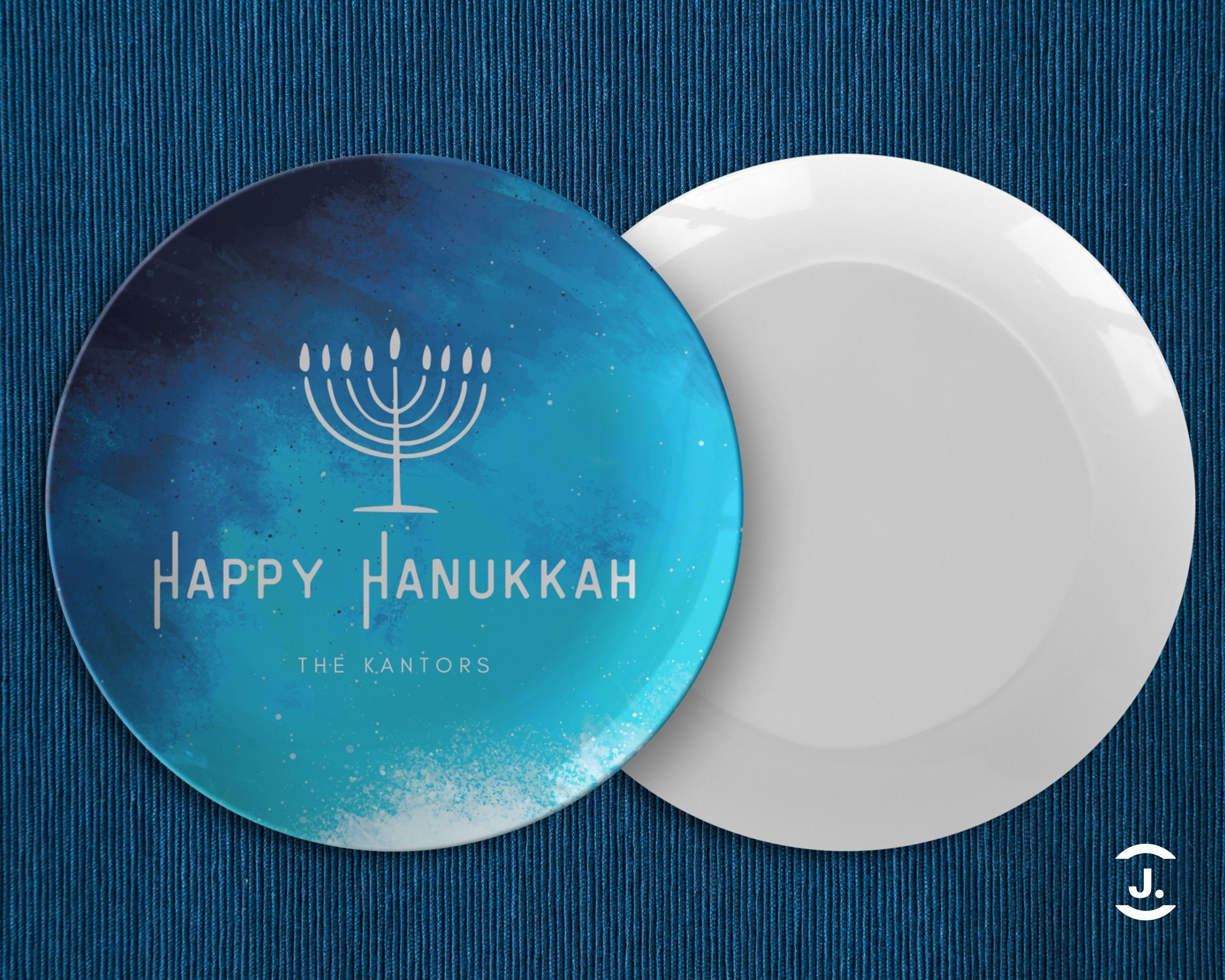 Personalized Hanukkah Plate Hanukkah Latke Plate Hanukkah - Etsy