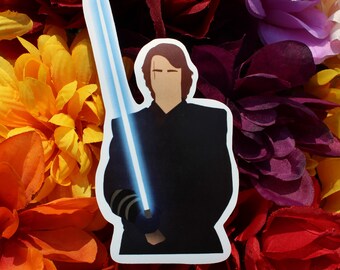 Anakin Skywalker Lightsaber Sticker - Etsy