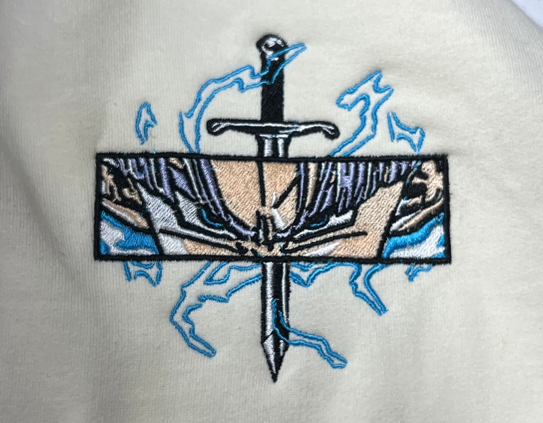 Trunks Embroidered Hoodie Anime Embroidery Y2K Harajuku Kawaii ...