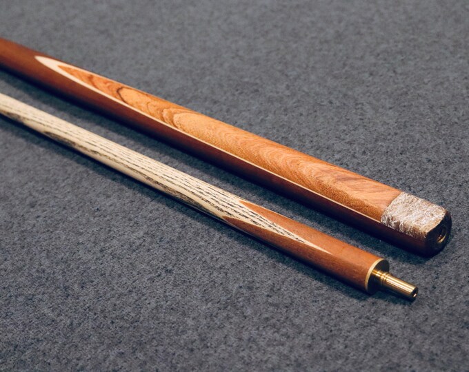 Two Piece Red and Blue Details With Wrap Pool Cue Stick With Custom ...