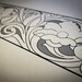 Bi-fold Wallet Tooling Pattern, Western Floral Design Pattern, Sheridan ...