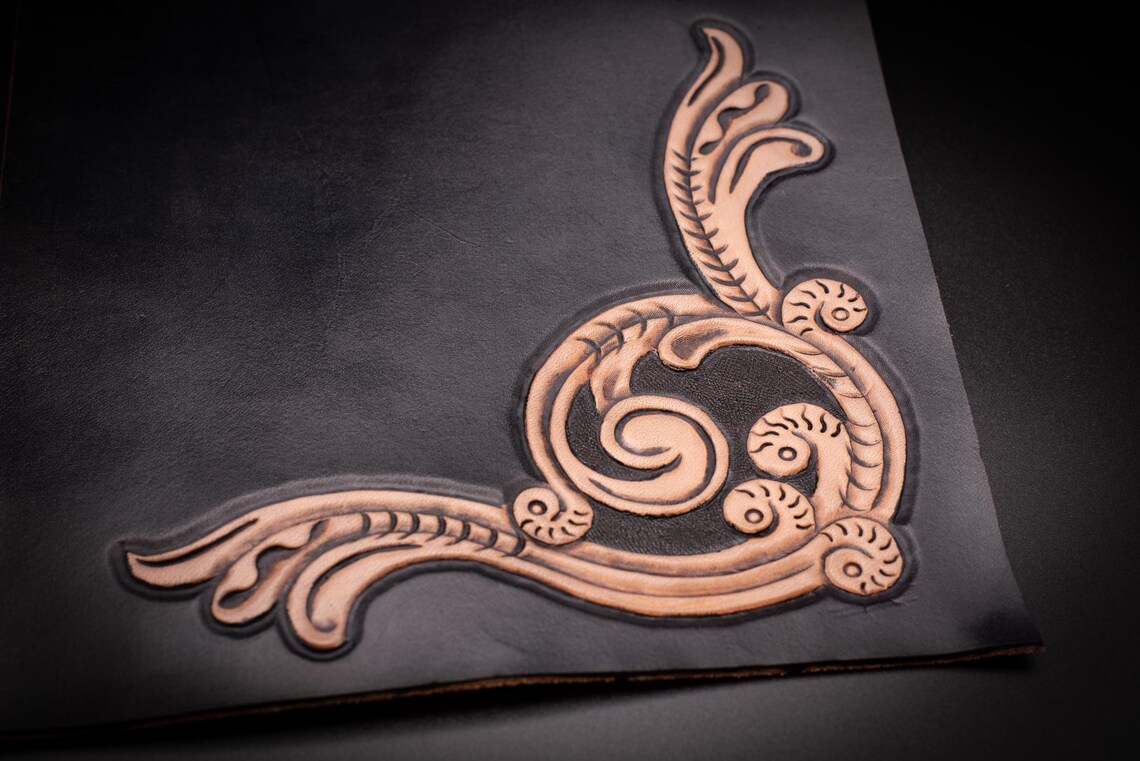 Corner Tooling Pattern, Corner Design Pattern, Sheridan Floral Design ...