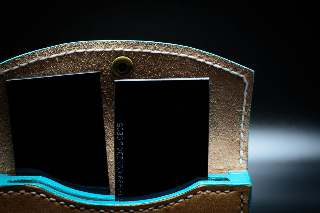 Welding Hood Leather Lens Case, Welding Lense Case, Welder Filter Plate ...