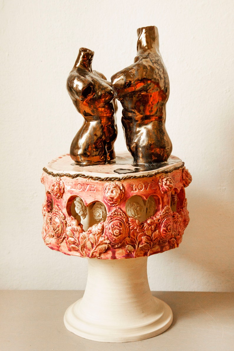 Ceramic Sculpture it's All About Marriage - Etsy