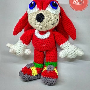 Knuckles Sonic : Sonic the Hedgehog Crochet Doll Metal Sonic Plush Toys ...