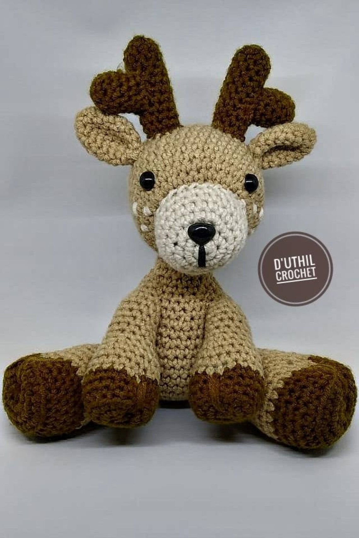 Deer Crochet Doll : Animal Amigurumi Stuffed & Plushies Doll Crochet ...
