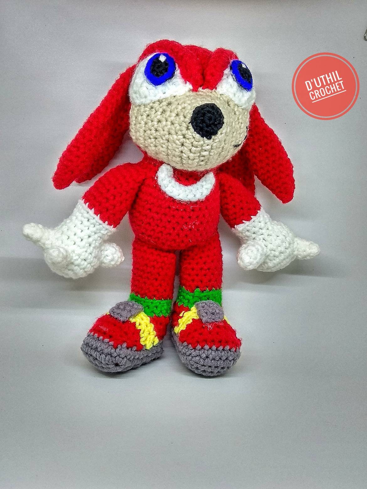 Knuckles Sonic : Sonic the Hedgehog Crochet Doll Metal Sonic Plush Toys ...