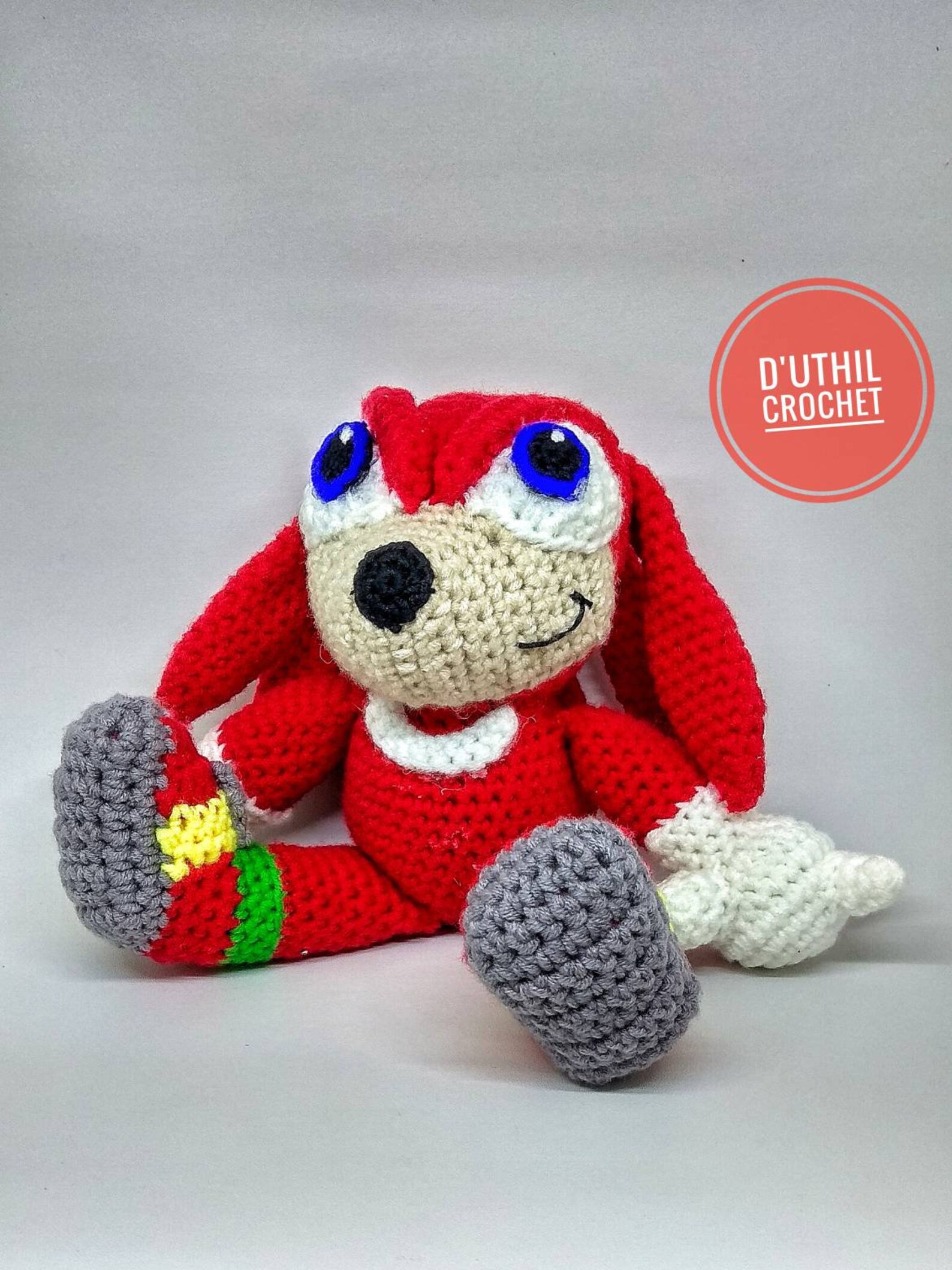 Knuckles Sonic : Sonic the Hedgehog Crochet Doll Metal Sonic Plush Toys ...